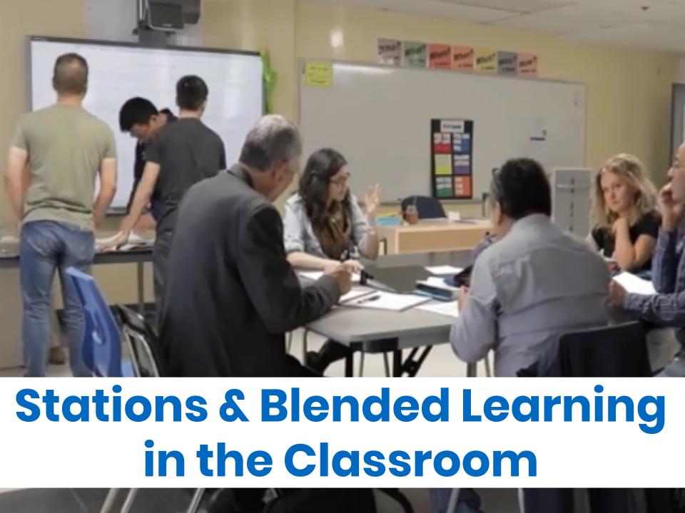 Stations and Blended Learning in the Classroom – PD Mosaic